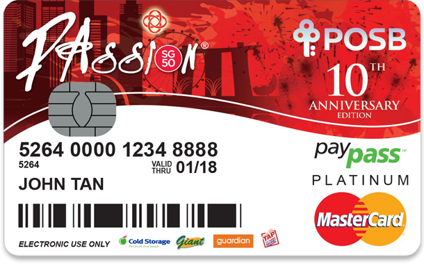 Get your POSB Everyday and PAssion POSB Debit Cards now