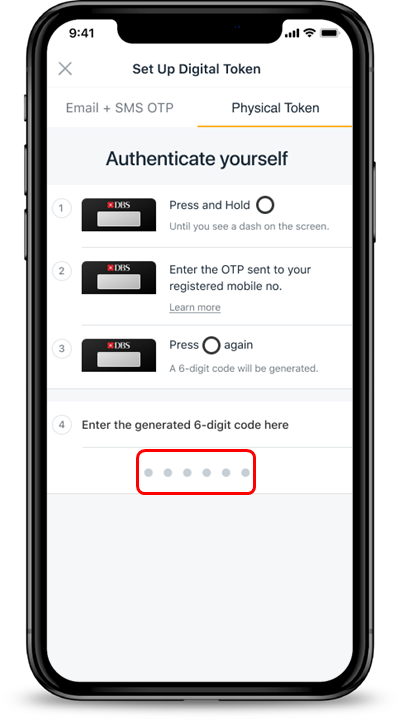 Set up your Digital Token | POSB Singapore