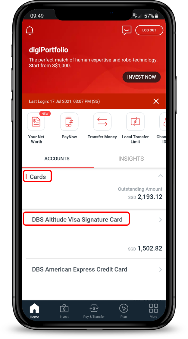 Customise your Card Functions with Payment Controls | POSB Singapore