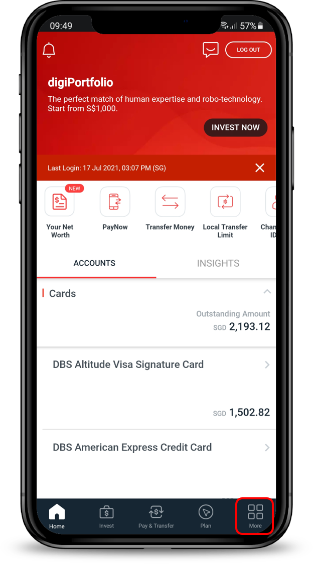Customise your Card Functions with Payment Controls | POSB Singapore